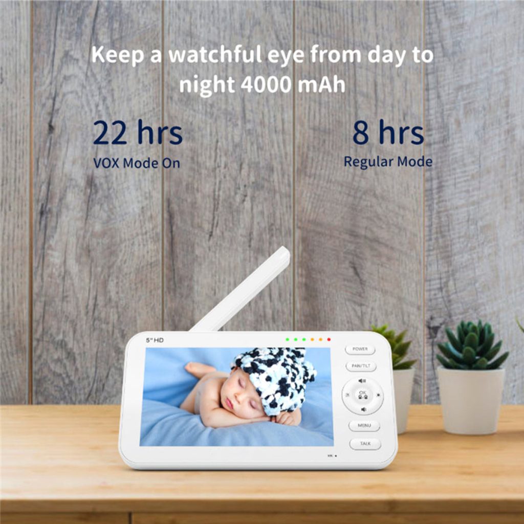 5 Inch Wireless Indoor Baby Monitor - Mellentrend